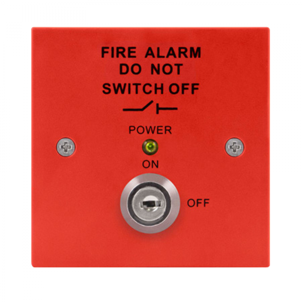 Esp Magisorp Fire Isolator Switch And Key Red