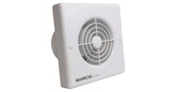 Manrose Intervent Quiet Timer Extractor Fan - 100mm