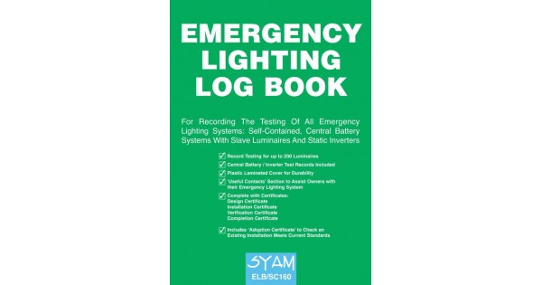 SYAM Emergency Lighting Log Book