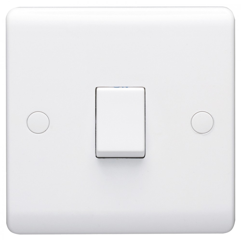 Volex D1070NR Switch 1Gang DP 20A